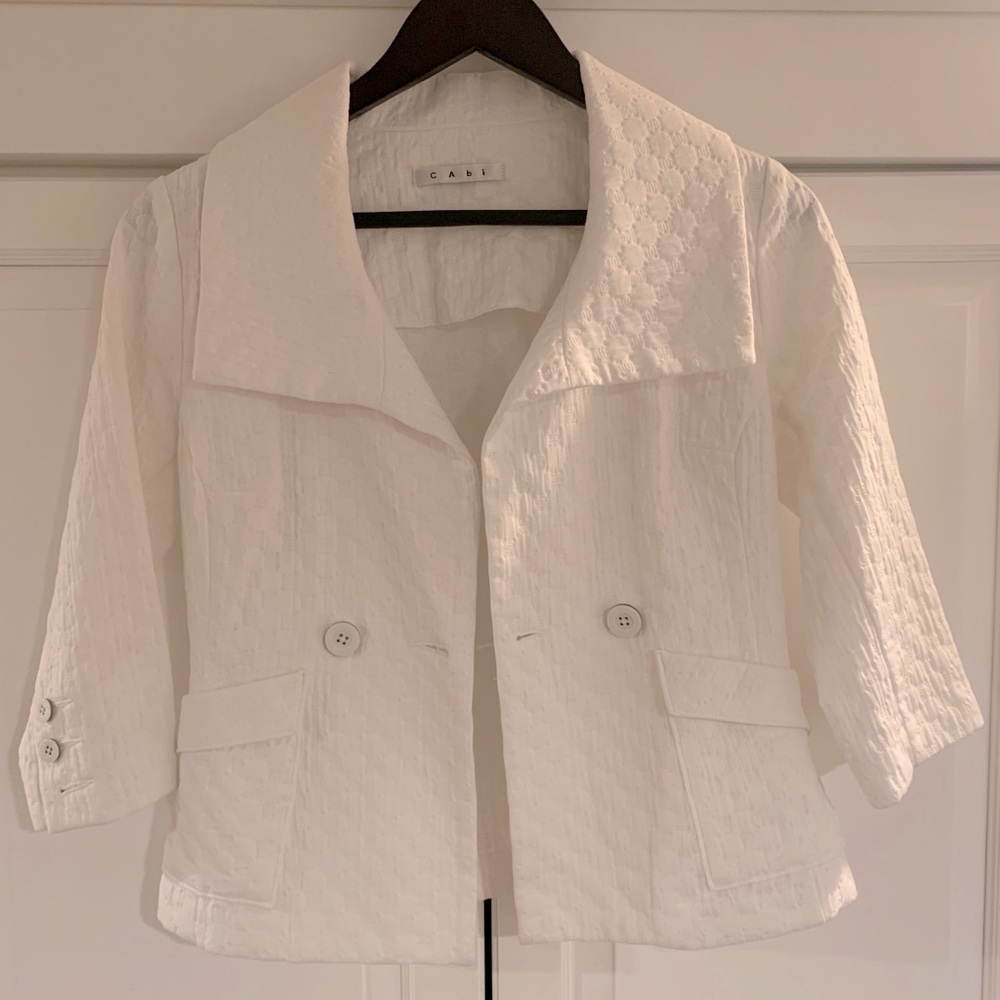 White Cabi Blazer - Gem